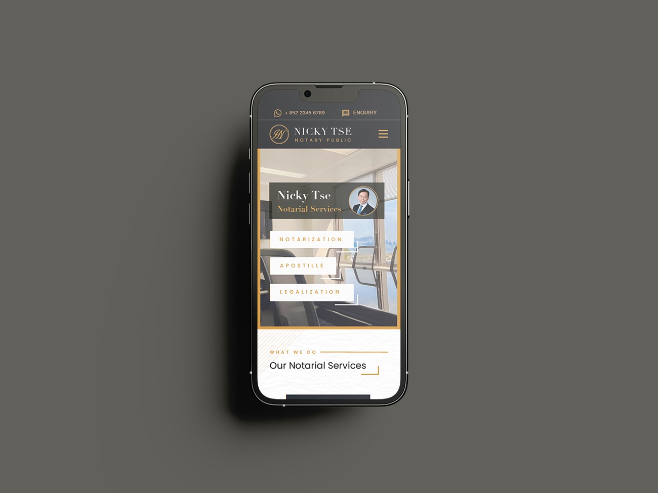 Nicky Tse Notary Public / Website - GRANDdesign Production Co. Ltd.