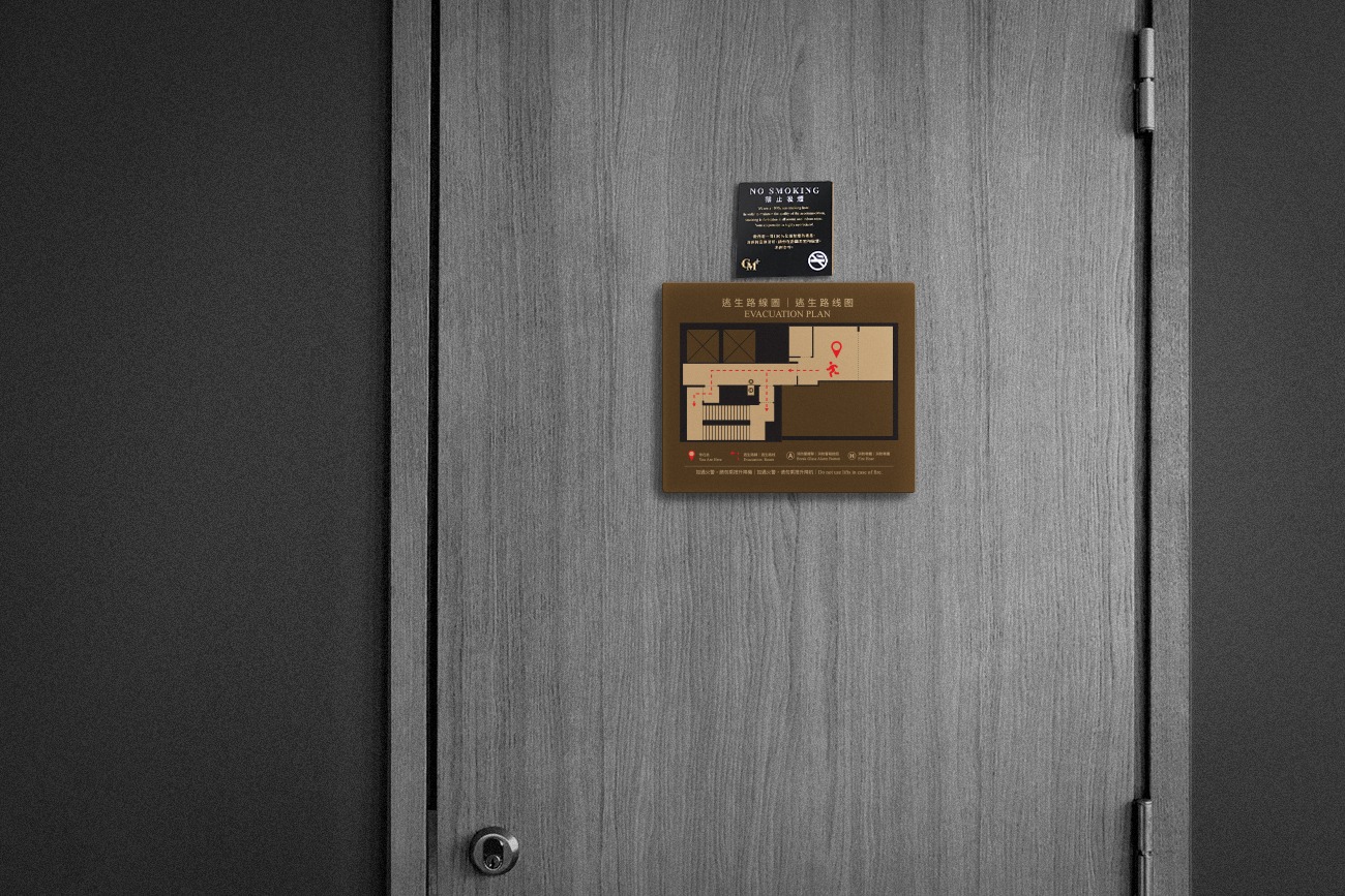 CM+ Hotels & Serviced Apartments - Room Signage Design - GRANDdesign ...